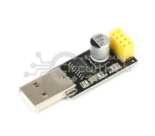 CH340 USB To ESP8266 ESP-01 WIFI Module Adapter Board | CircuitHub