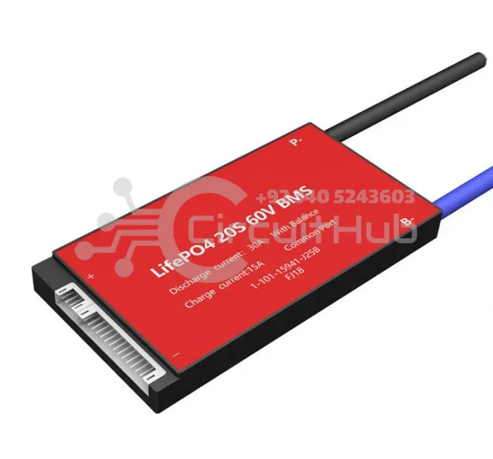 DALY BMS 20S 60V 30A BMS Battery Management System for Lifepo4 Battery ...