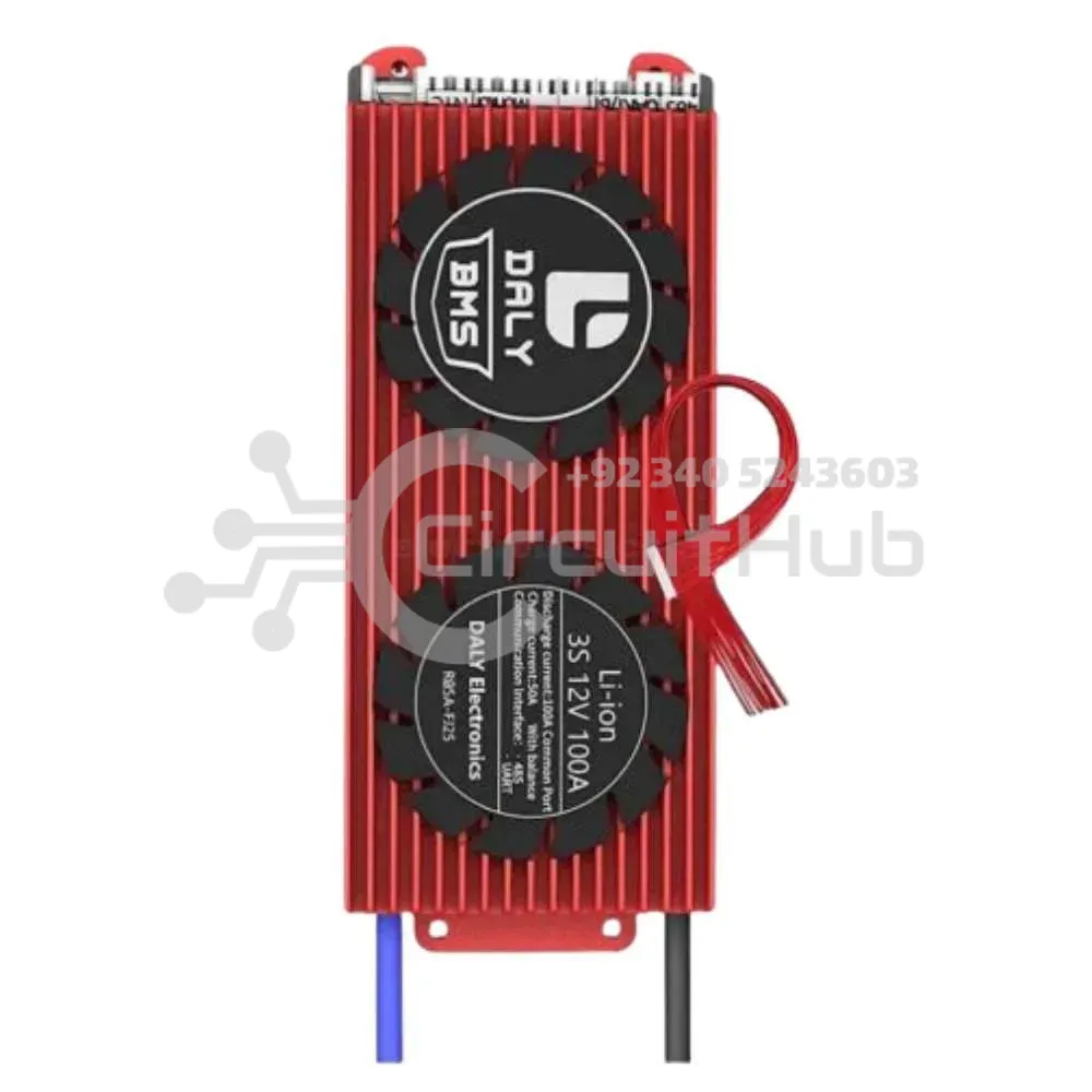 DALY BMS Li-ion 3S 12V 100A for 18650 Battery Pack Balanced Charging ...