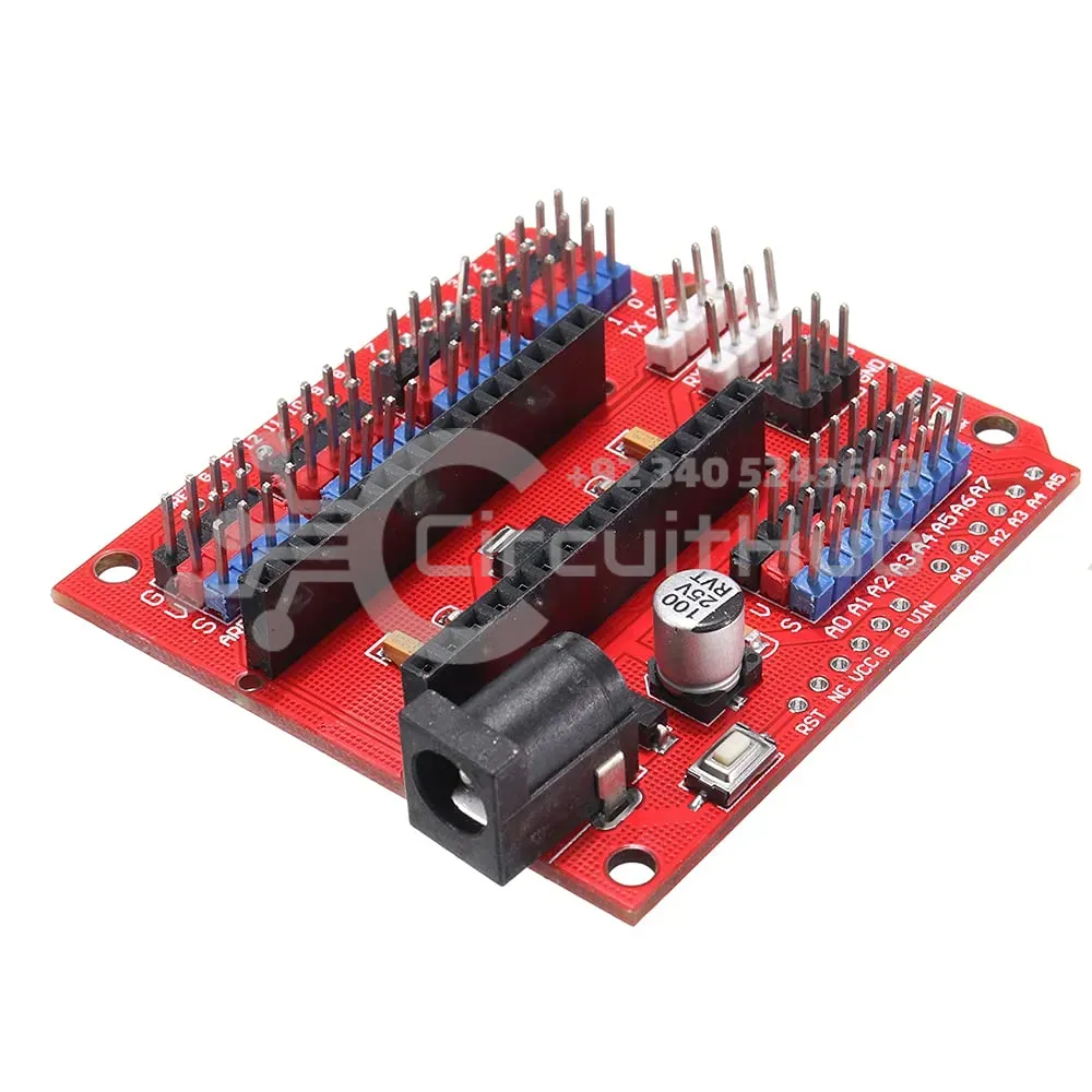 Multi Function Funduino Nano Shield Arduino Nano Sensor Expansion Board