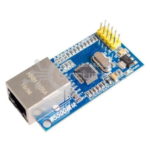 W5500 SPI to Ethernet LAN Network Module | CircuitHub